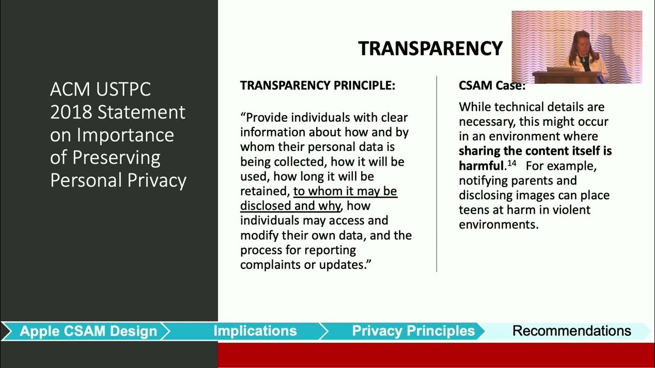 PEPR '22 - A Way Forward: What We Know (or Not) about CSAM & Privacy - YouTube