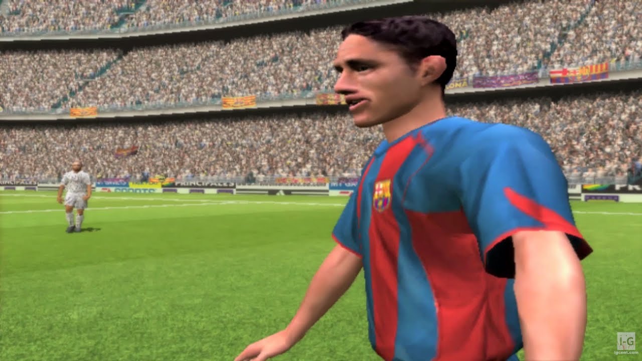 FIFA 2005 - FC Barcelona vs Real Madrid (4K60fps) - YouTube