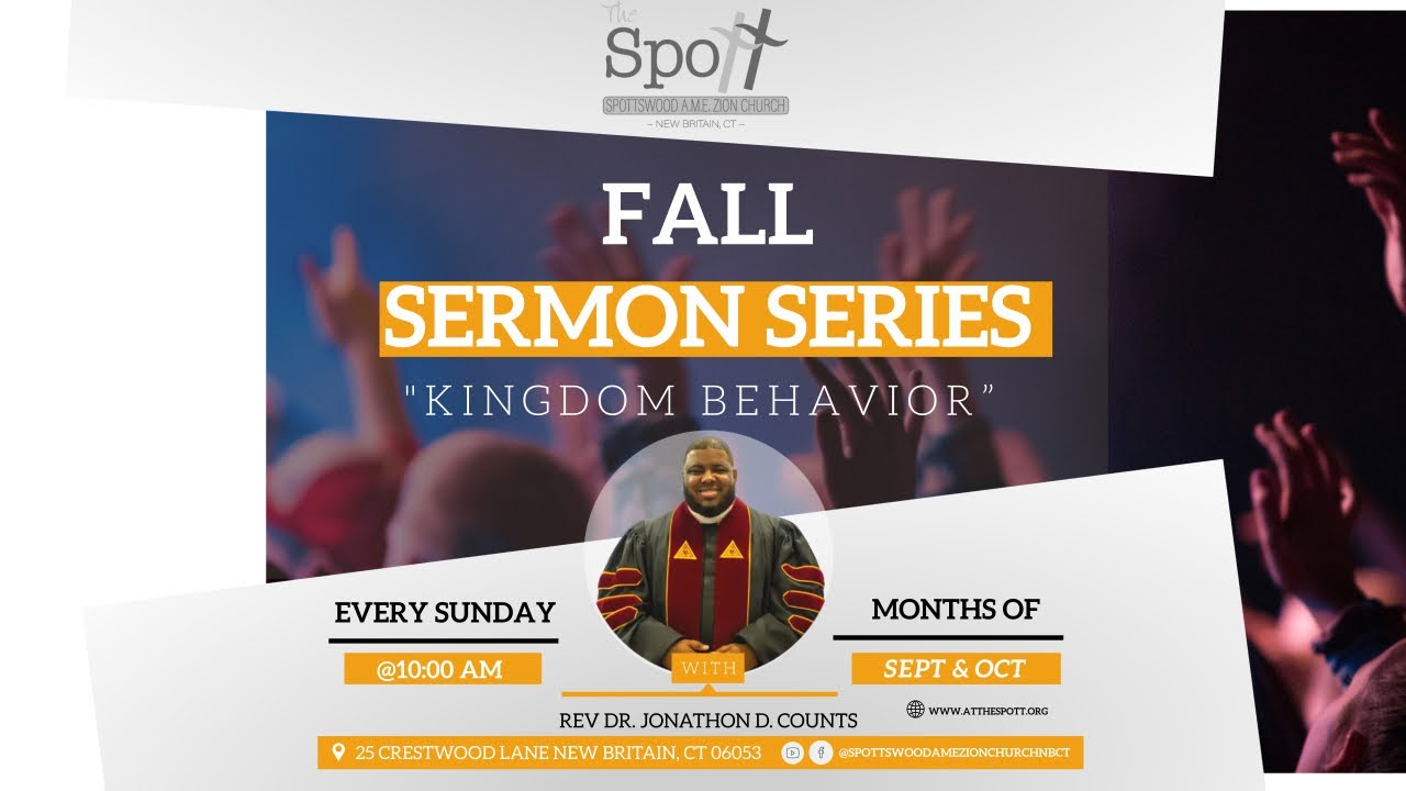 Spottswood AME Zion Church Live Stream - Sunday Worship Service ...