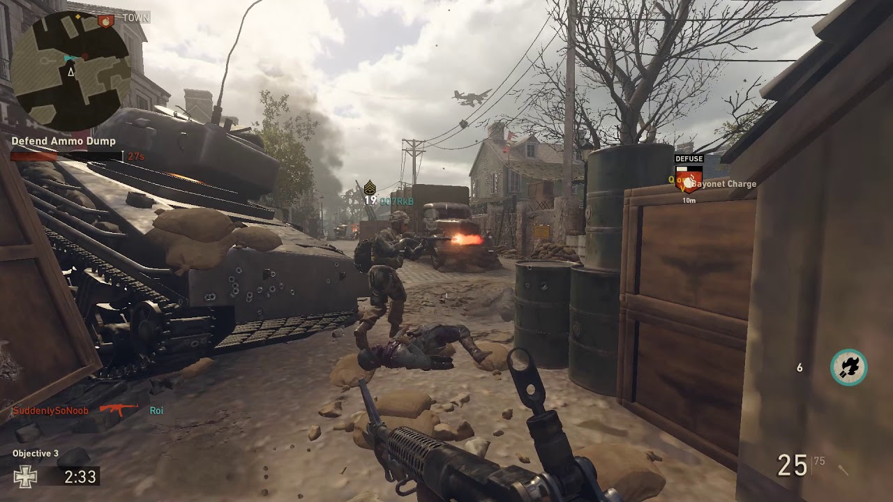 Call of Duty WWII Open Beta Operation Breakout Gameplay - i7 7700 GTX ...