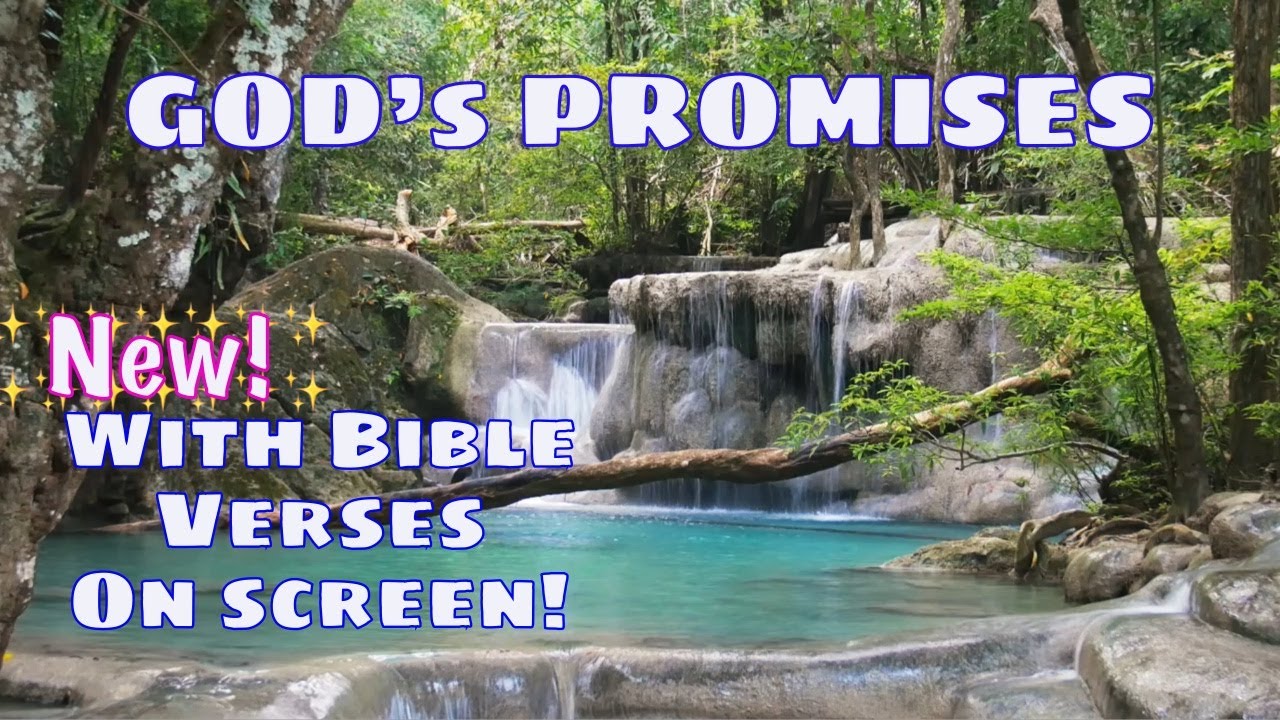 GOD'S PROMISES // FAITH // STRENGTH IN JESUS // WITH WORDS ON SCREEN ...