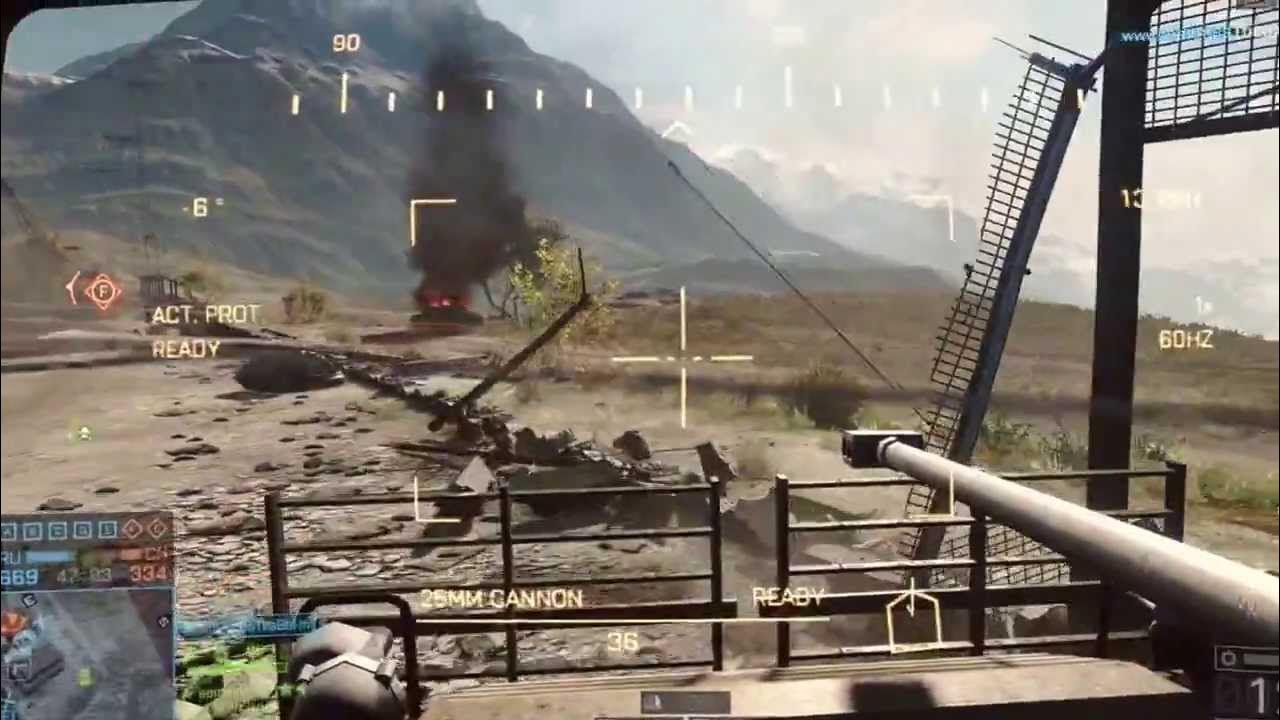 [BF4] Golmud Railway Gameplay on TANK and LAV - YouTube