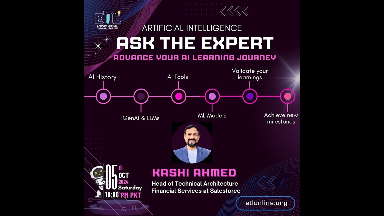 AI - Ask The Expert with Kashi Ahmed - YouTube