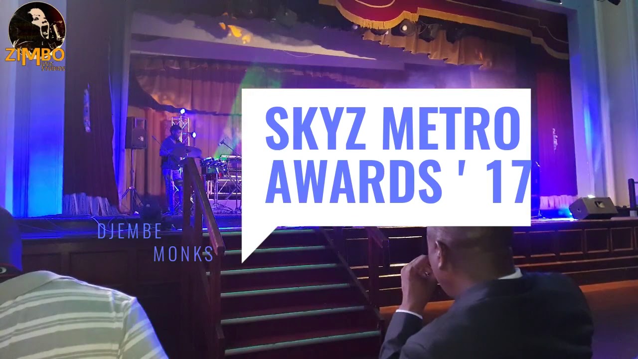 Djembe Monks Performance@Skyz Metro Fm Awards - YouTube