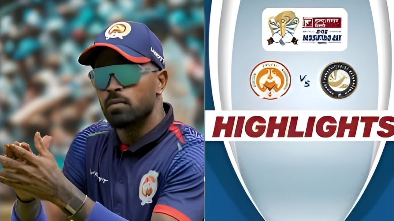 Mustak ali trophy Gujarat vs Karnataka Today Highlights full Match ...