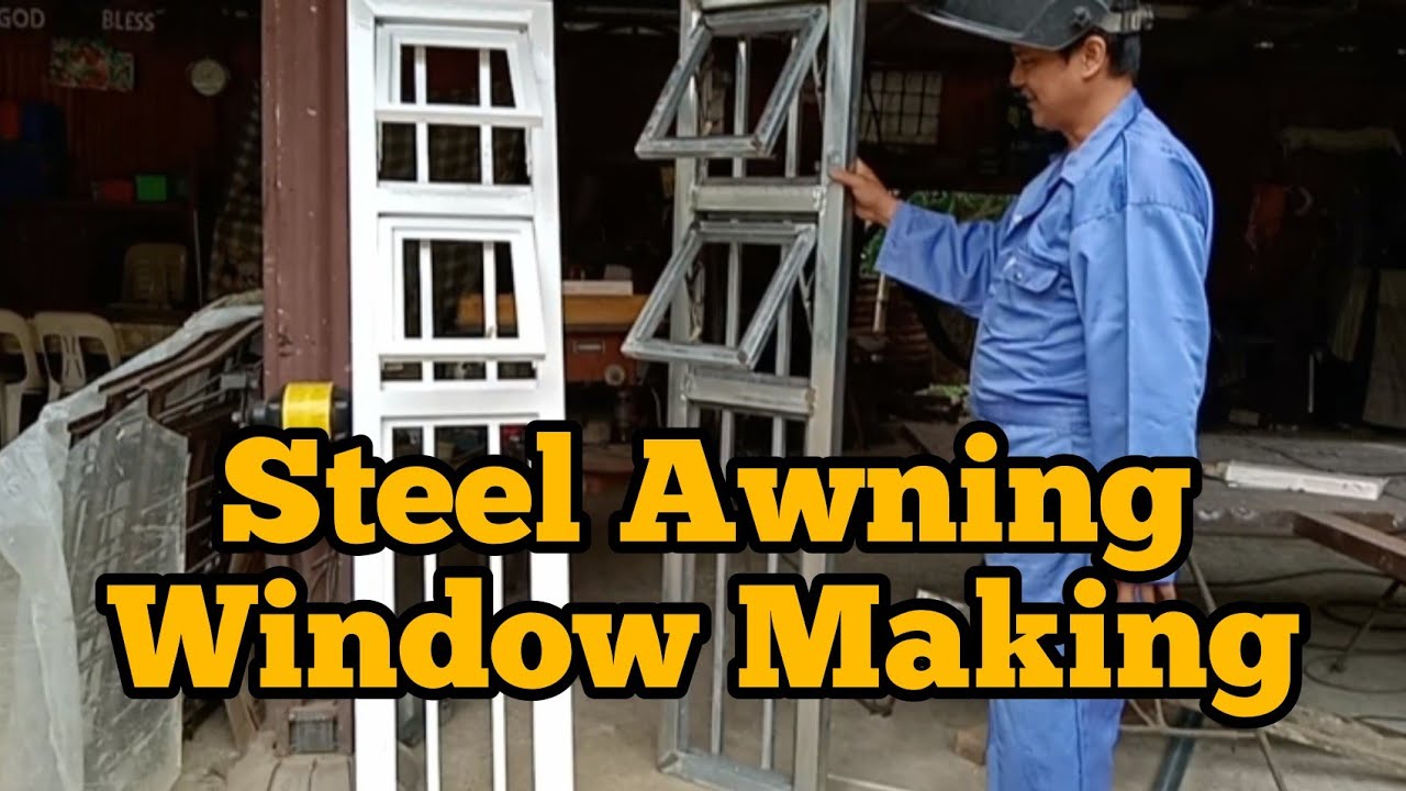 Using Tubular: How to make Steel Awning Window? - YouTube
