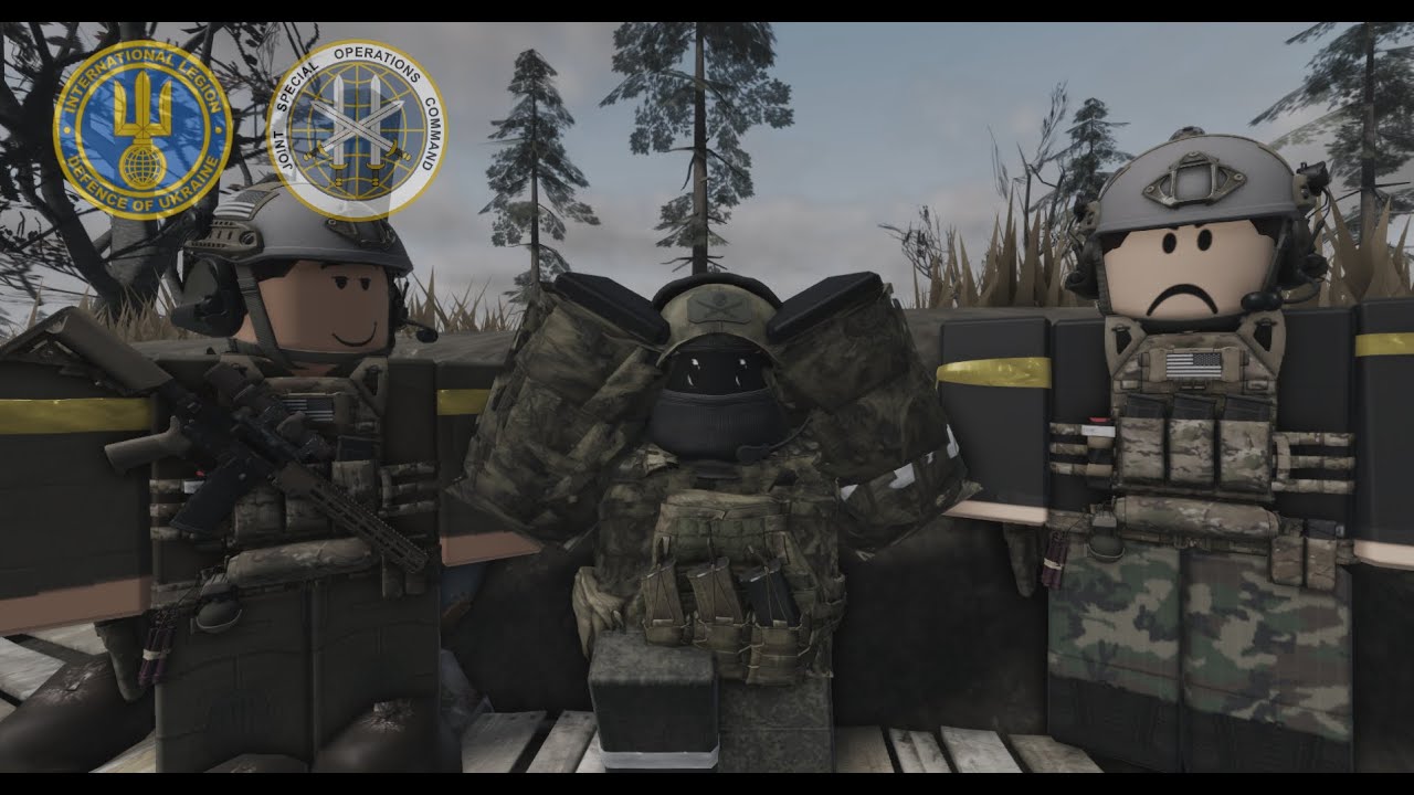 ROBLOX UKRAINE MILSIM MONTAGE | INTERNATIONAL LEGION - YouTube
