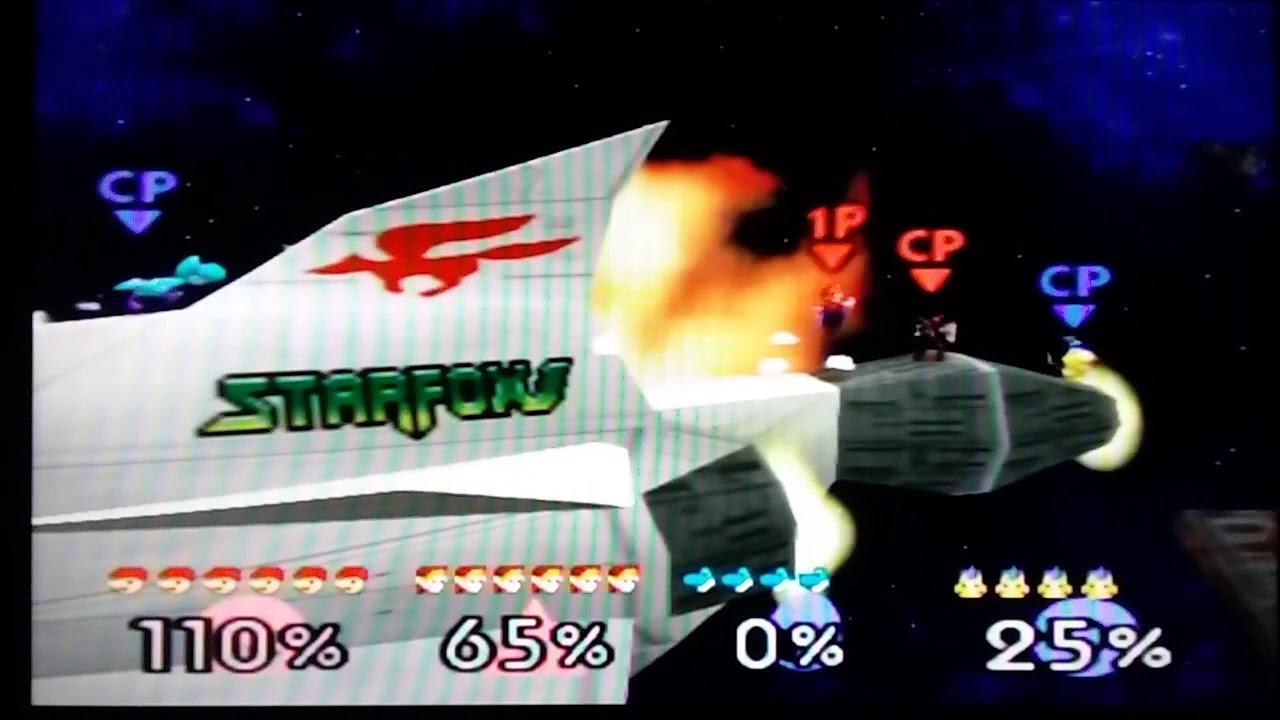 SSB64:Red Team VS Blue Team - Sector Z Team Battle Match 52 - YouTube