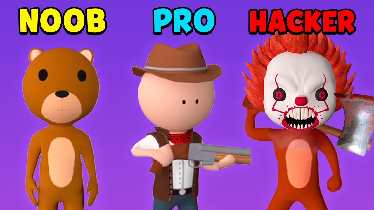 NOOB vs PRO vs HACKER - No One Escape - YouTube