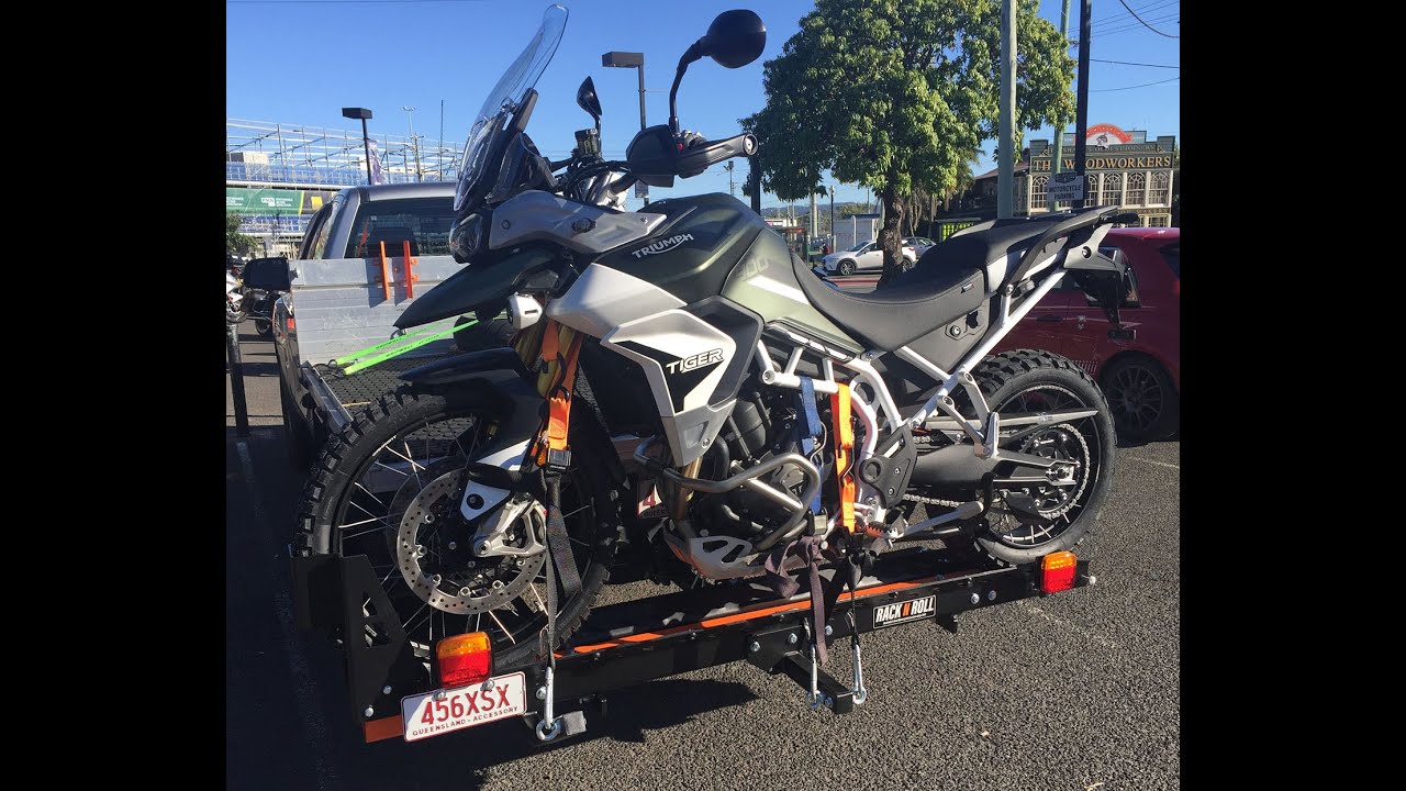 Rack N Roll ADVENTURE Carrier bike loading - YouTube