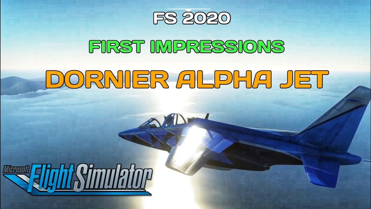 [FS2020] Dornier Alpha Jet | New Updates Add-on | Microsoft Flight ...