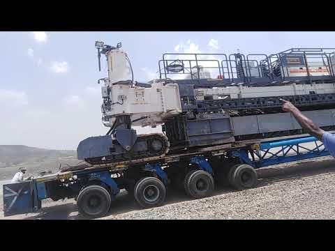 Pqc paver shifting time,Sp-1600... heavyweight Machine - YouTube