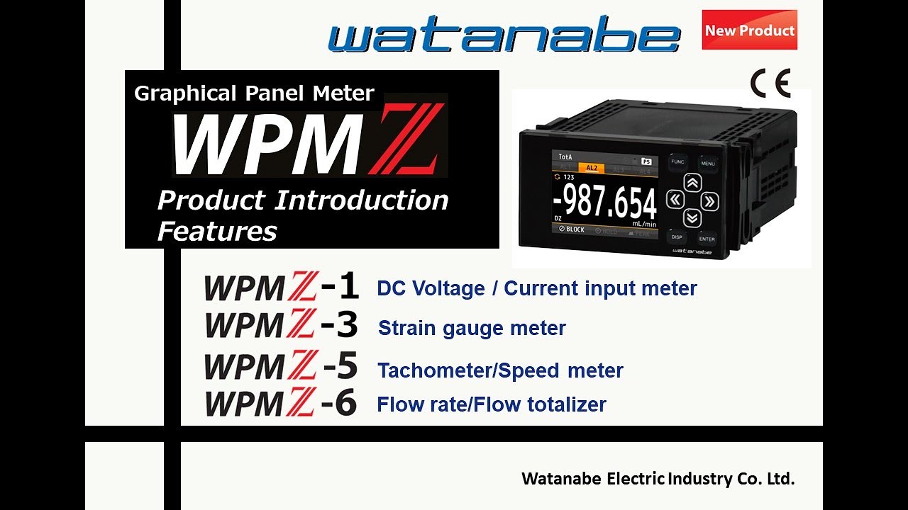 WATANABE / WPMZ (Graphical panel meter) Features - YouTube