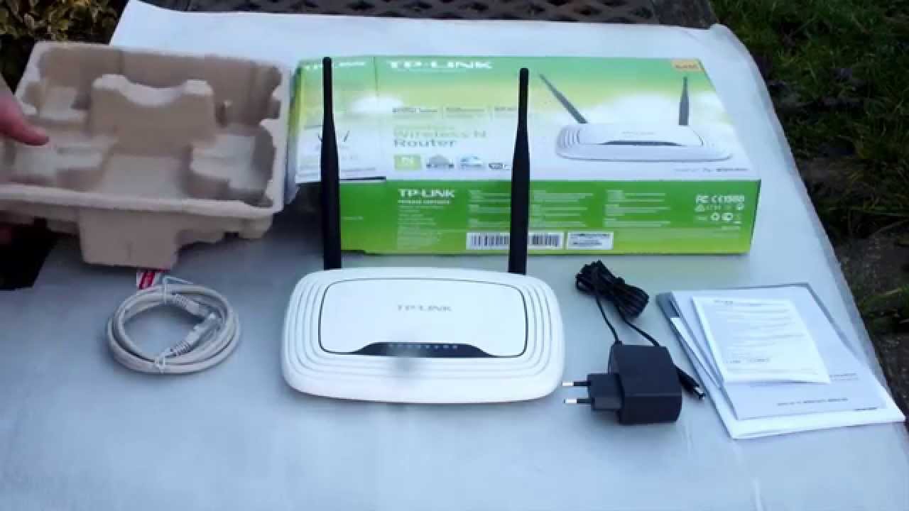 UNBOXING TP-LINK TLWR841-N ROUTER - YouTube