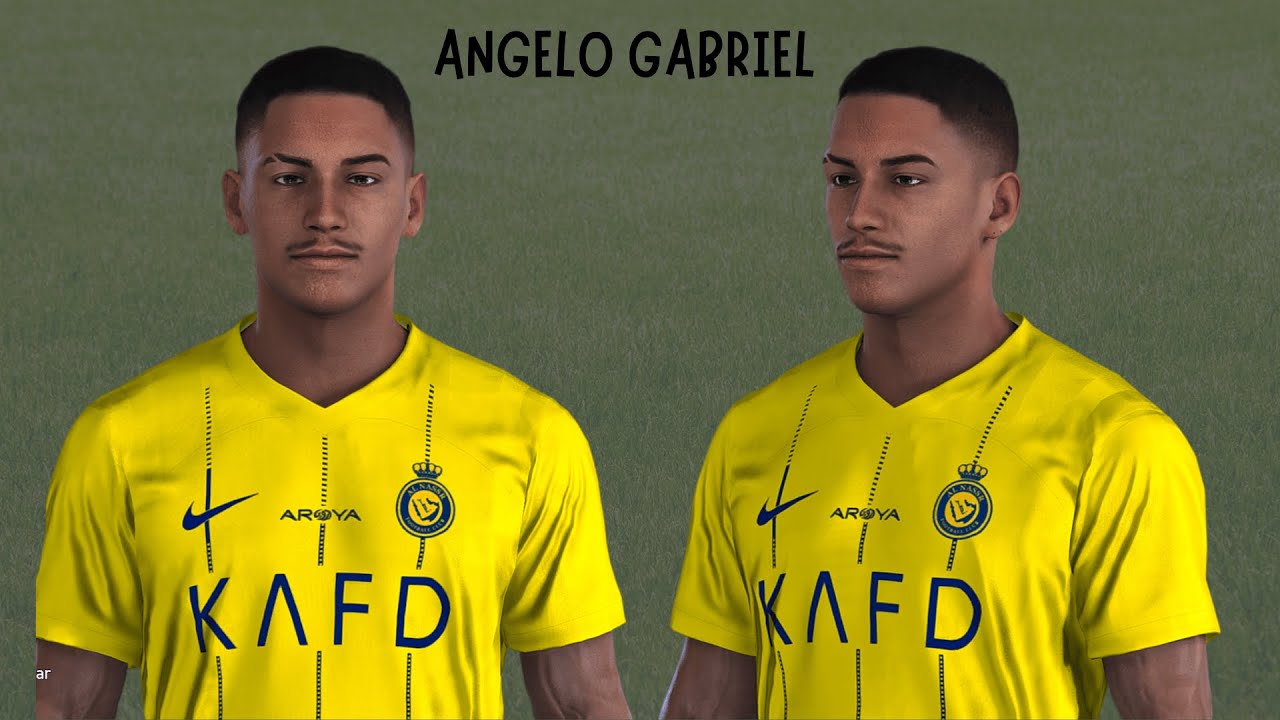New Face | Angelo Gabriel Al Nassr | PES 21 PC - YouTube