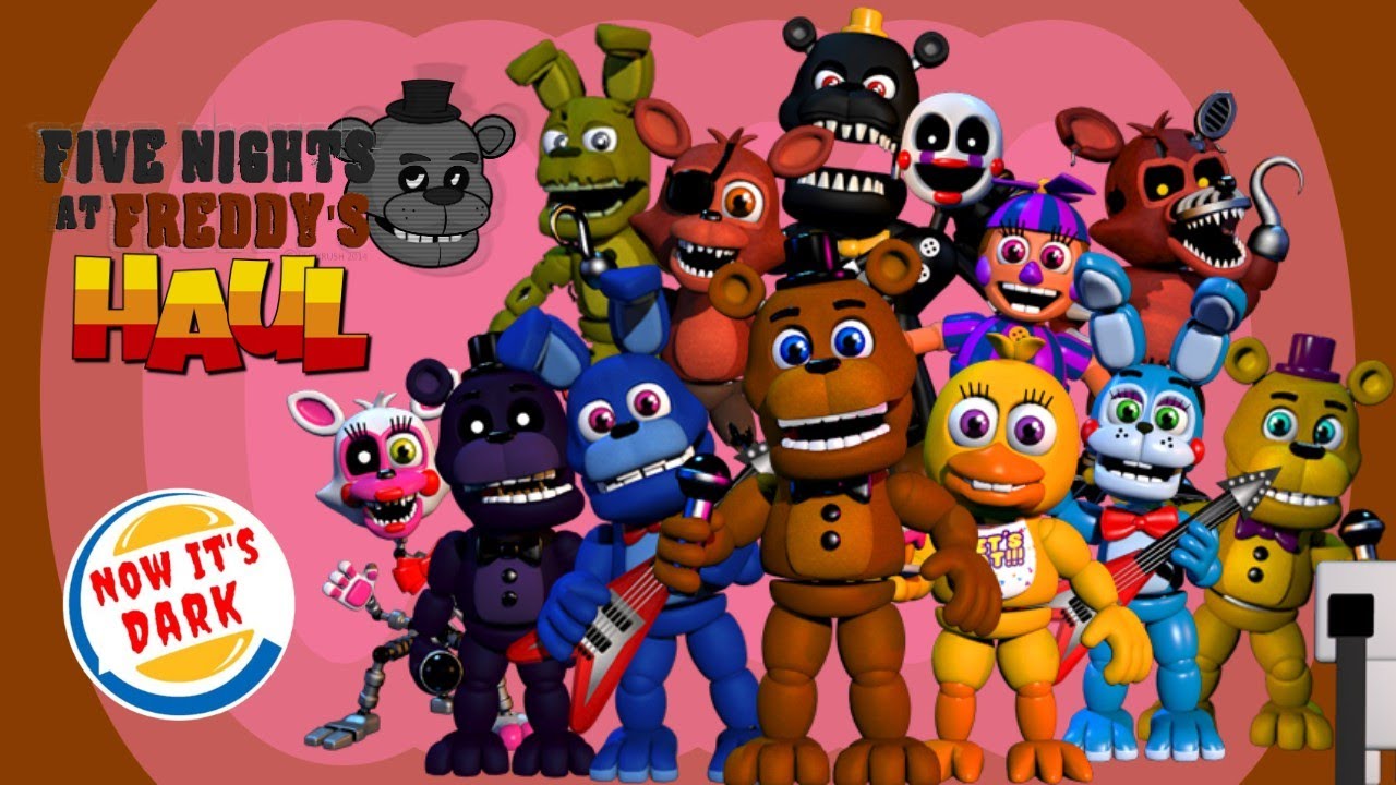 Five Nights At Freddy's FYE and TEMU haul #temu #fnaf - YouTube