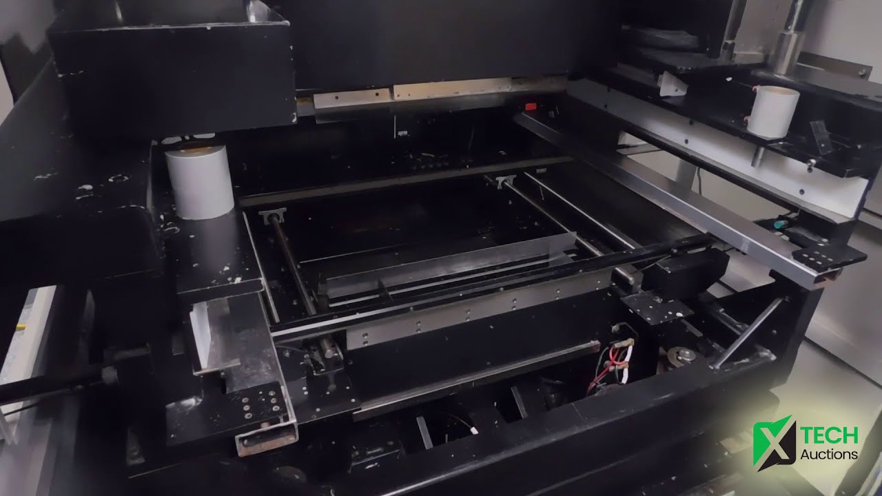 MPM Accuflex Screen Printer - YouTube