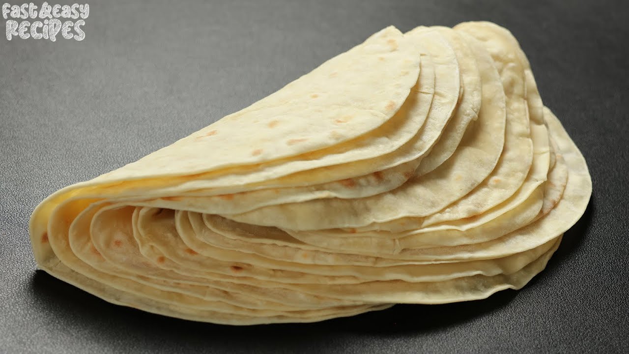 Thin Bread recipe that CHEFS KEEP SECRET! So tasty dough that I cook it ...