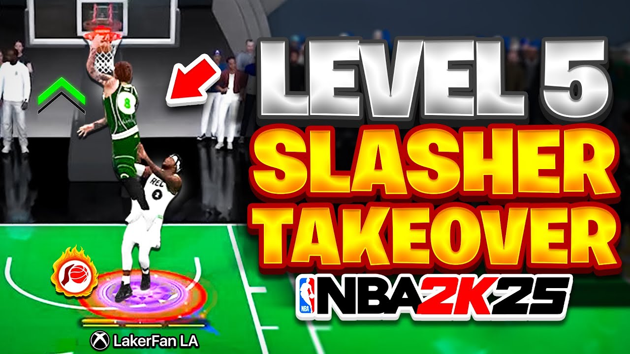 IS LEVEL 5 SLASHER TAKEOVER UNSTOPPABLE IN NBA 2K25? - YouTube