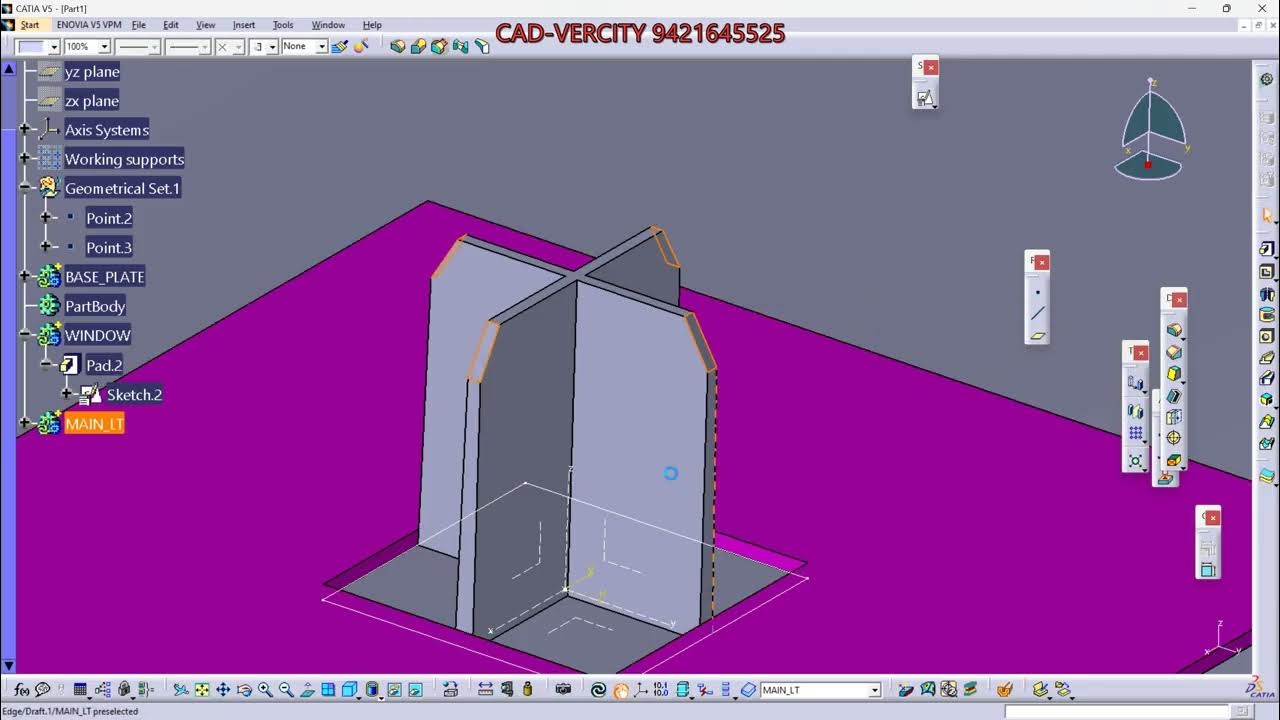 Dump to Parametric 1 [Remastering] CAD-VERCITY[Automobile and Product design Training Center] # ...