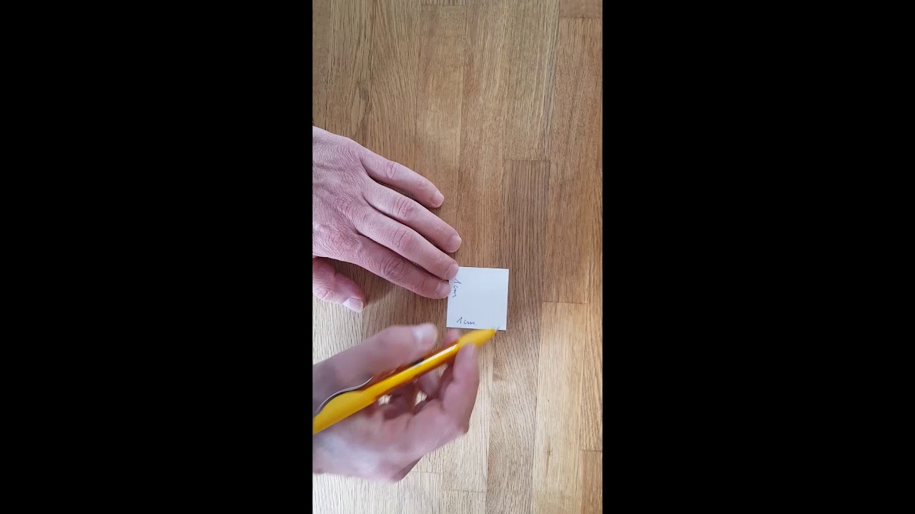 Der Quadratzentimeter - YouTube