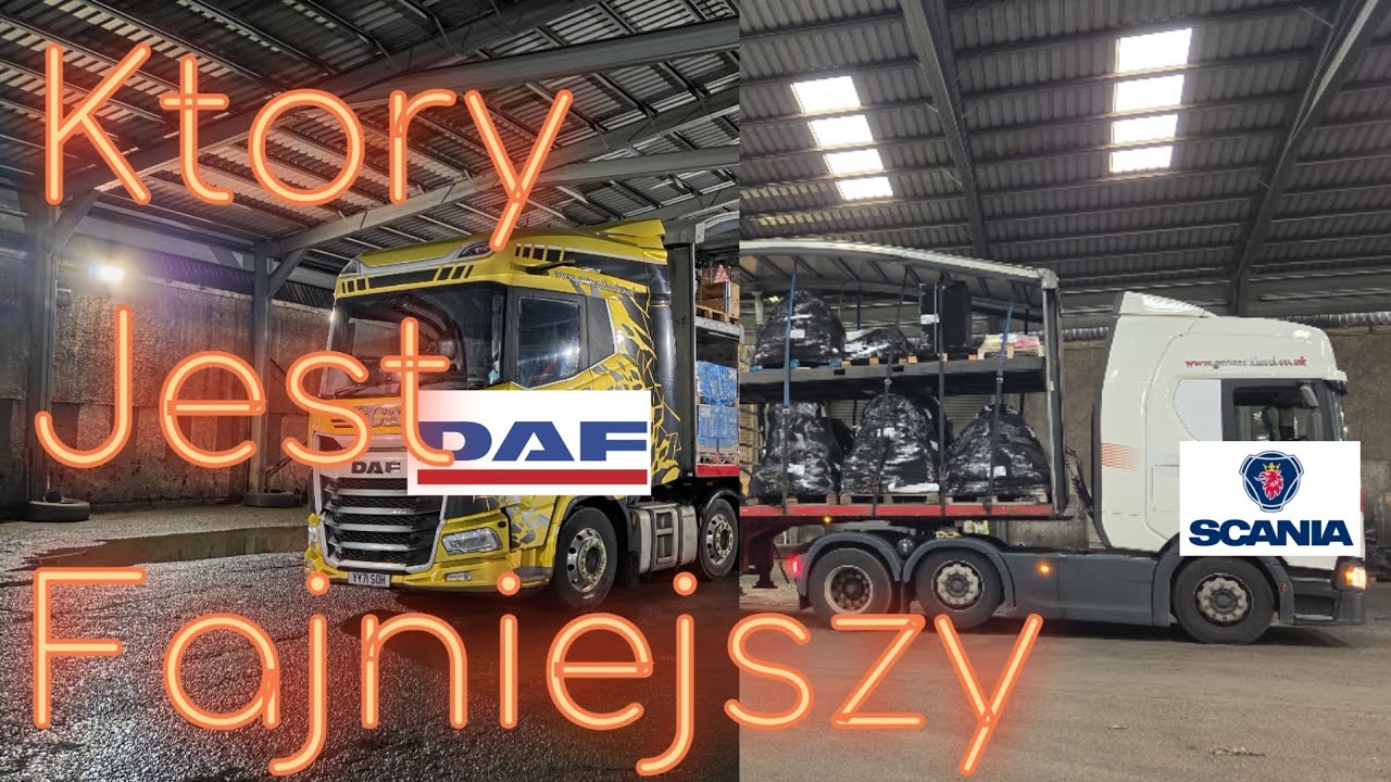 DAF XG vs Scania S - porownanie marudnego kierowcy. - YouTube