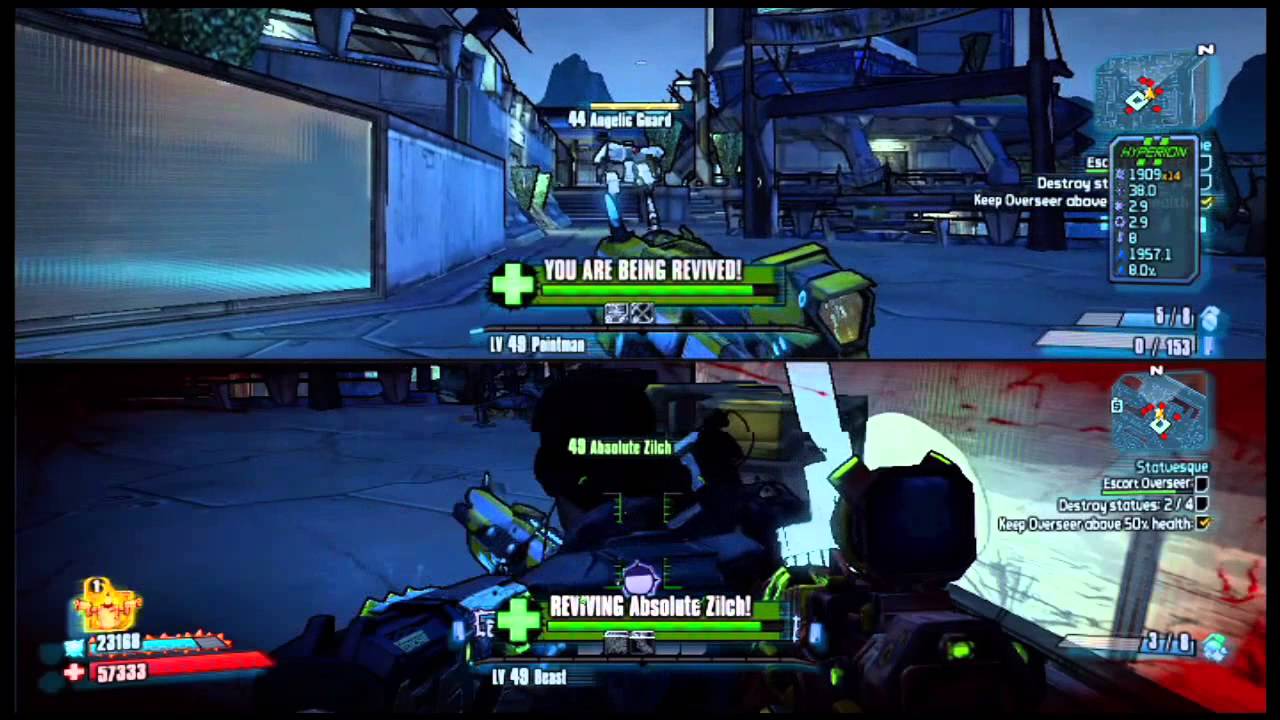 Non-Gamers Play: BL2 (29) - Biased Histories & Bulletproof Idols - YouTube