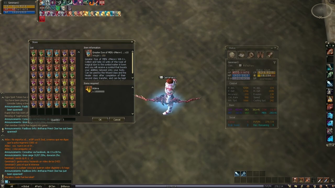 DYES Lineage 2 - YouTube