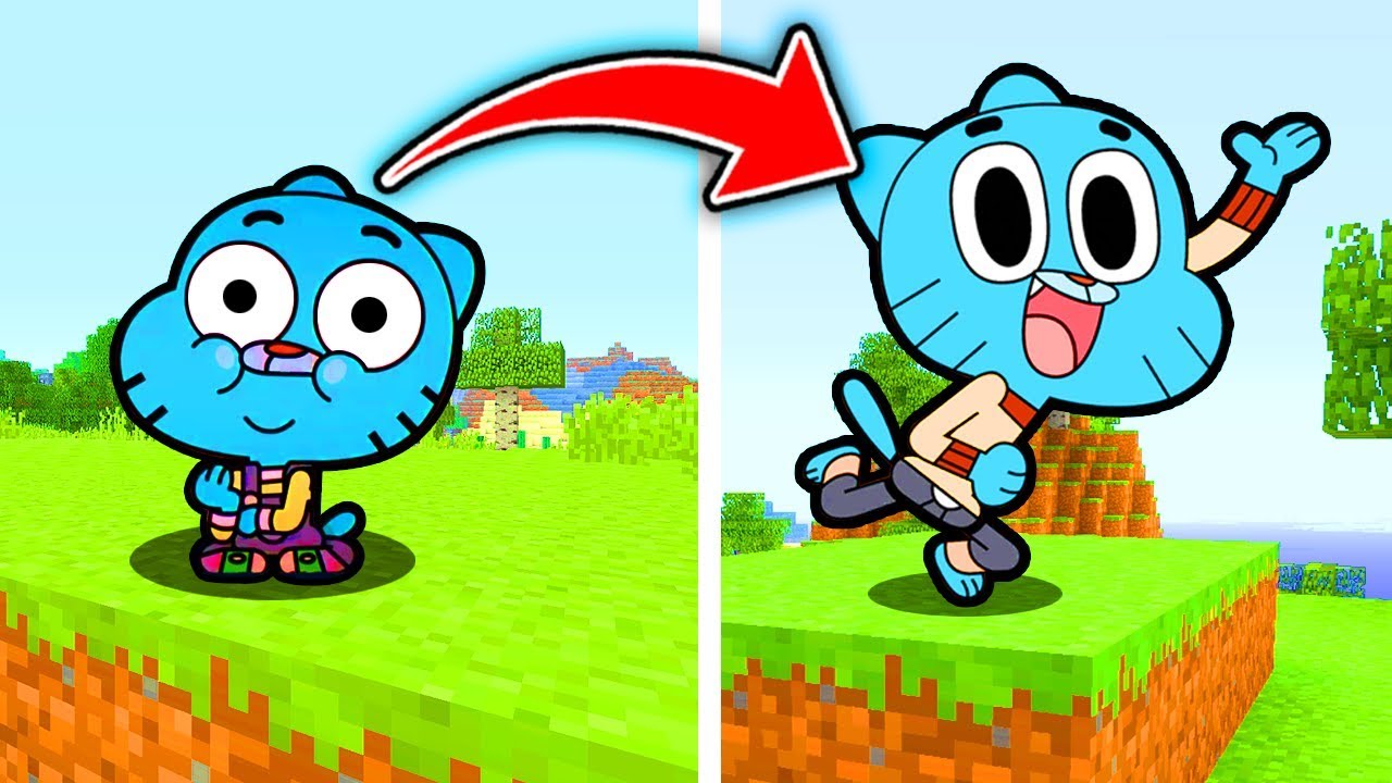 Minecraft : Turning GUMBALL Back to Normal SIZE (Ps3/Xbox360/PS4 ...