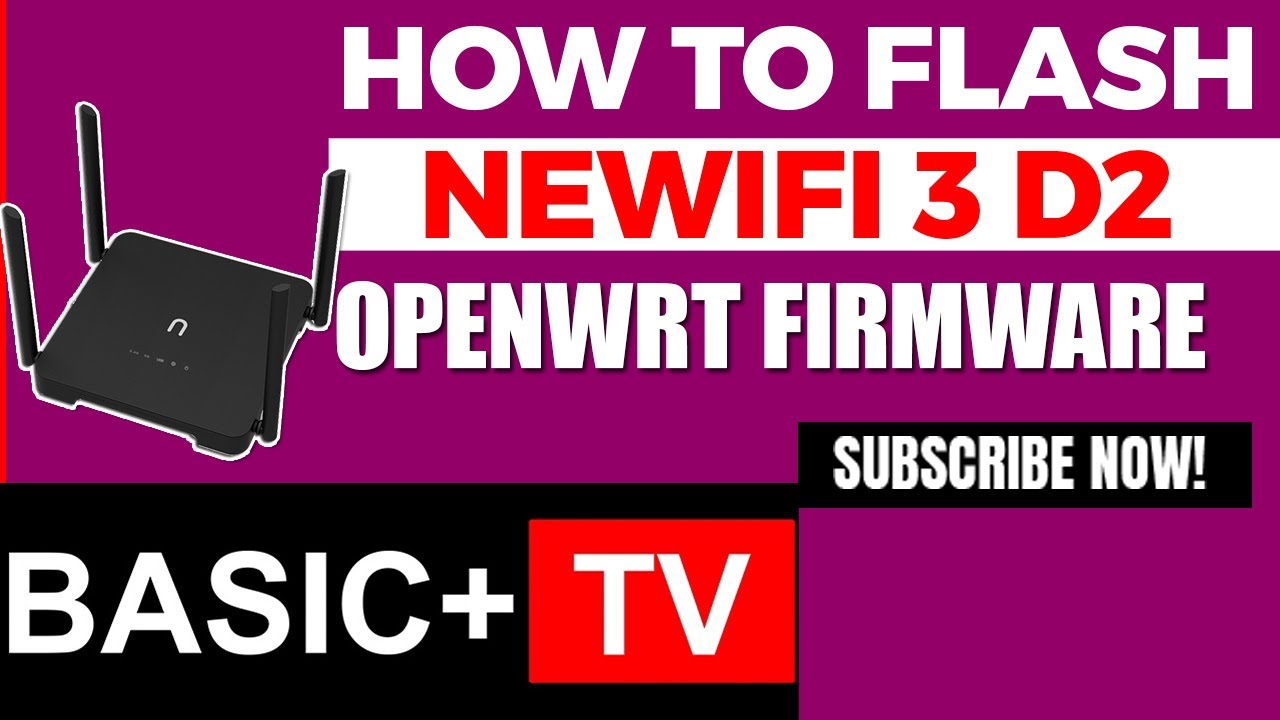 How to Flash Newifi 3 D2 to Firmware Openwrt - YouTube