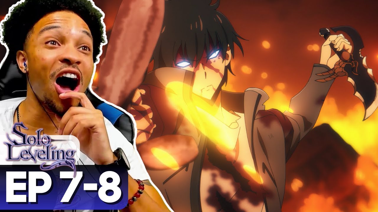 An S RANK Dungeon!! | Solo Leveling Episode 7-8 Reaction - YouTube