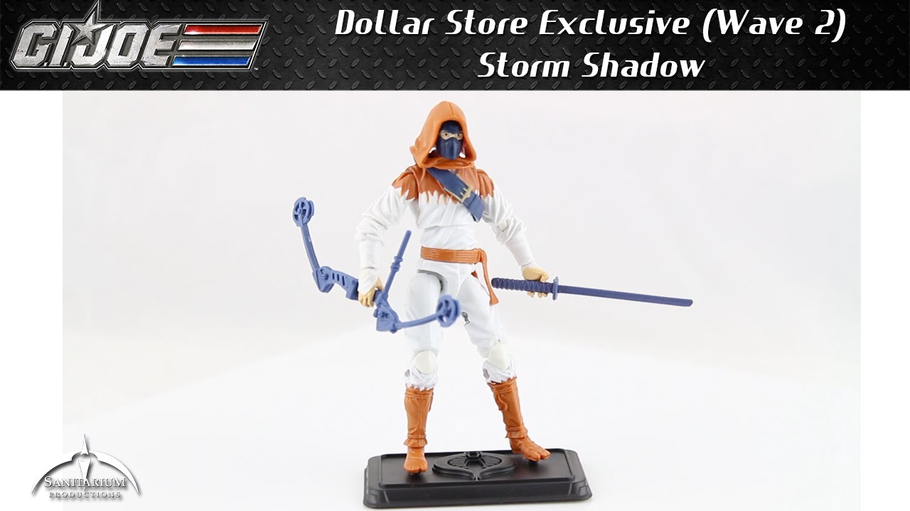 GI Joe Dollar General Exclusive Wave 2 Storm Shadow Unboxing and Review ...