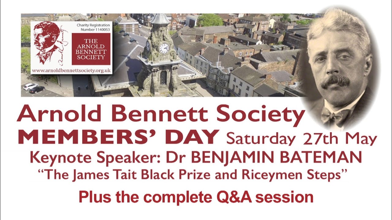Dr BENJAMIN BATEMAN : " The James Tait Black Prize and "Riceyman Steps ...