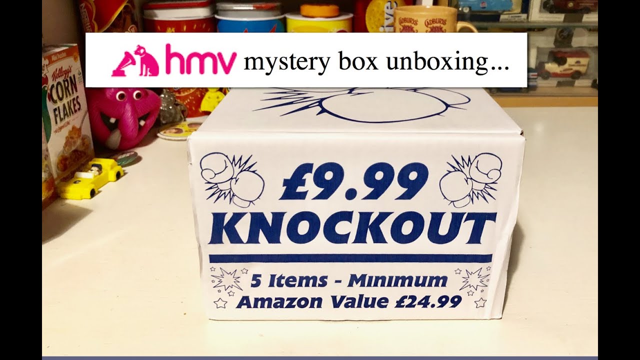 HMV £9.99 knockout mystery box unboxing... | Review - YouTube