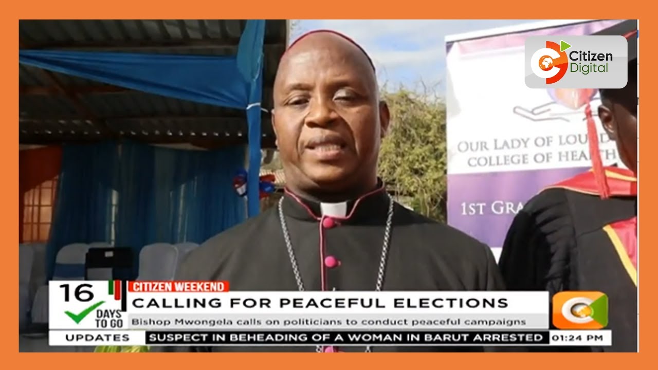 Bishop Mwongela calls on politicians to conduct peaceful campaigns ...