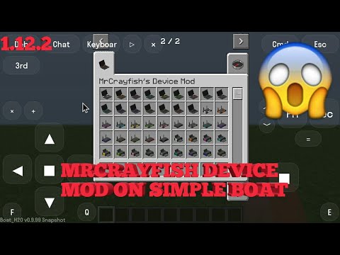 Simple Boat | MrCrayFish Device Mods | Version 1.12.2 - YouTube