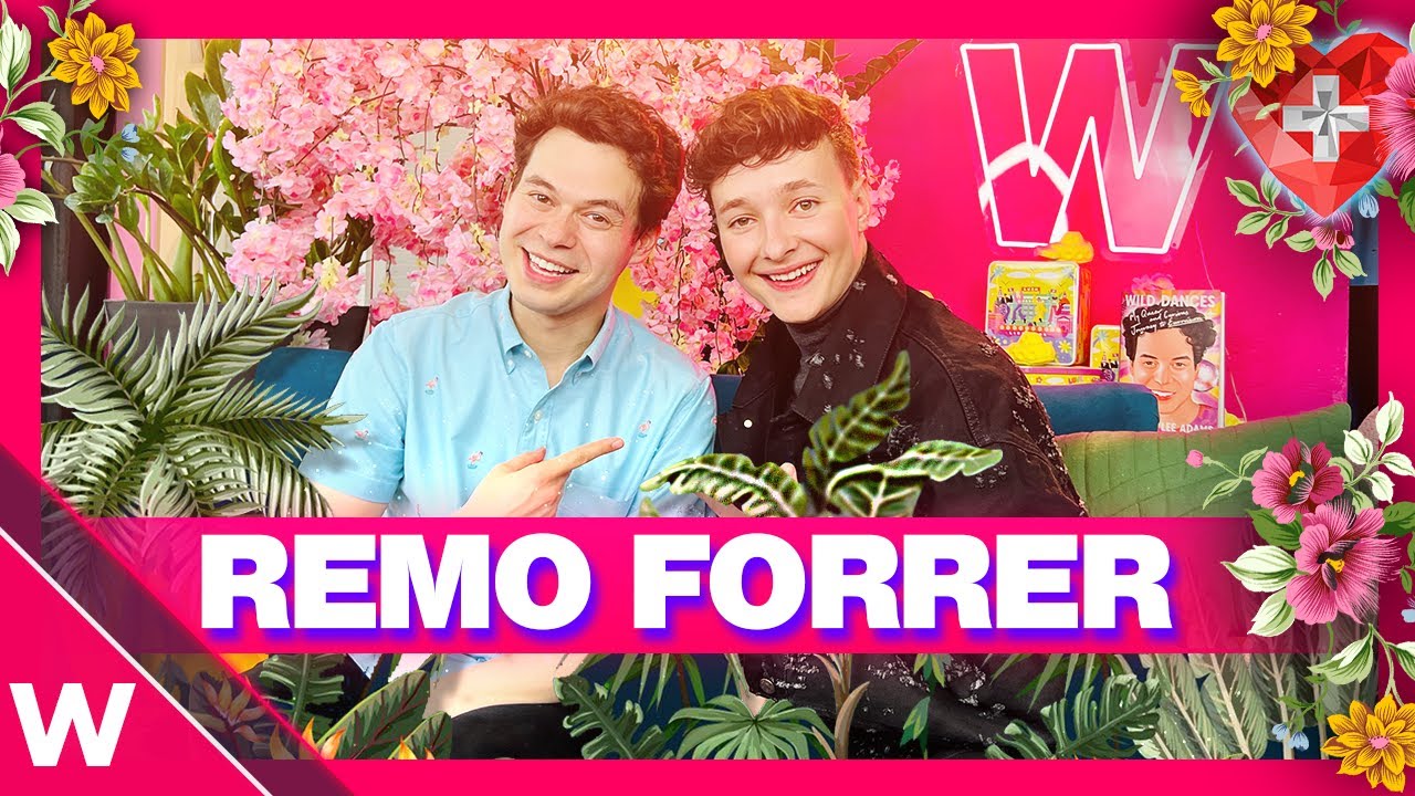 🇨🇭 Remo Forrer "Watergun" INTERVIEW after Eurovision 2023 second ...