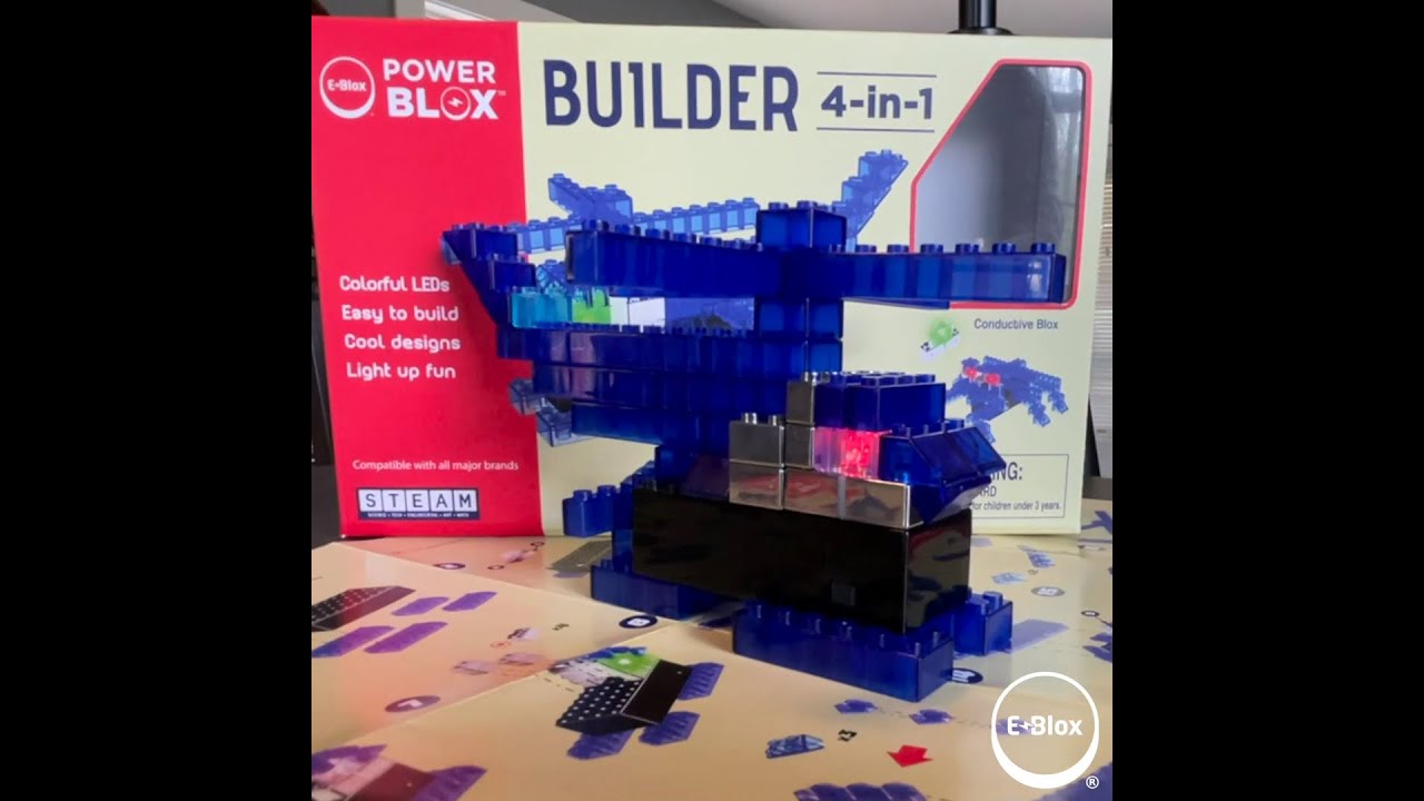 E-Blox® Power Blox™ Builder 4-in-1 - YouTube