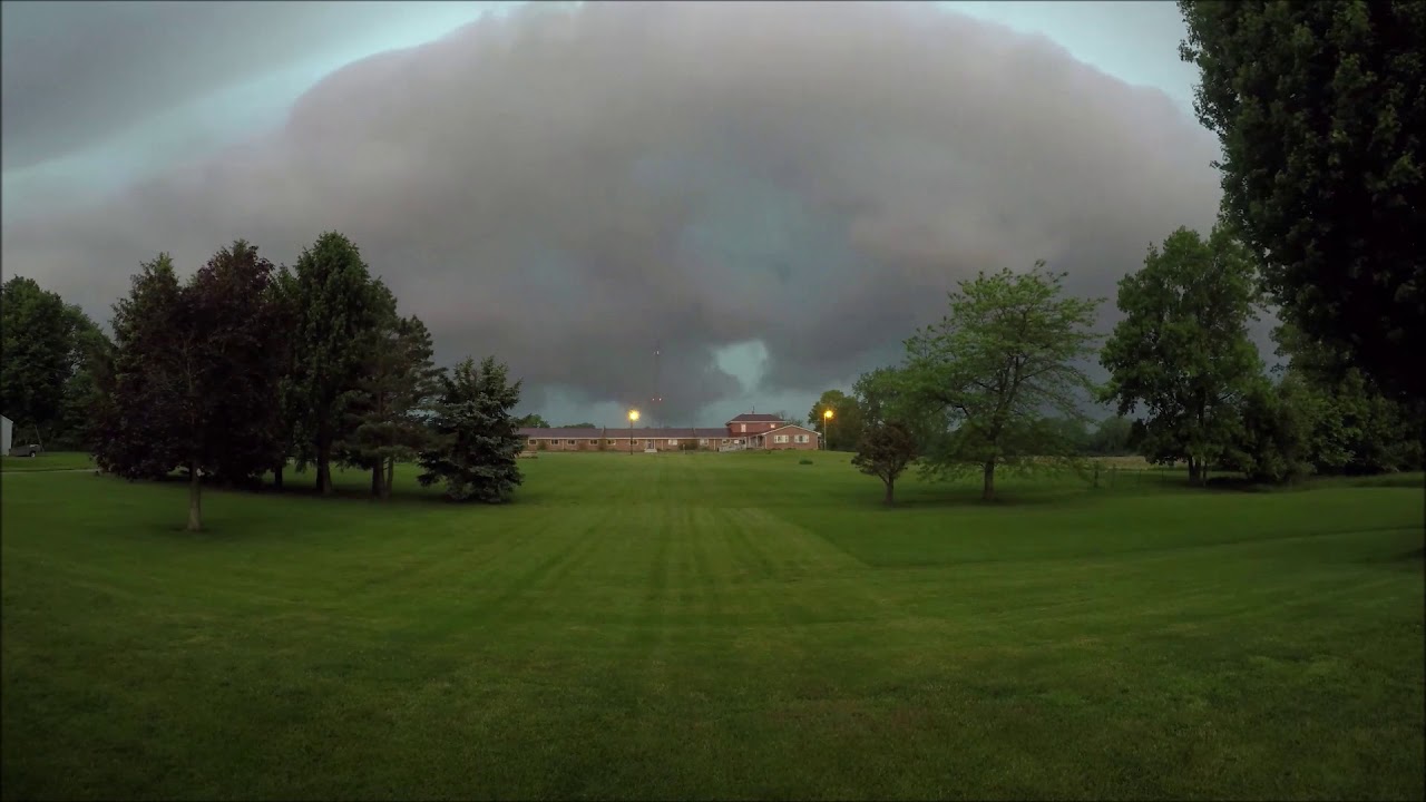 Kenton, Ohio Severe Thunderstorm Time lapse 5/26/19 - YouTube