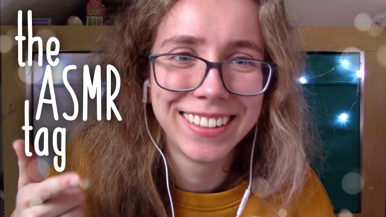 The ASMR tag || answering 20 questions about (my) ASMR 📝😴 - YouTube