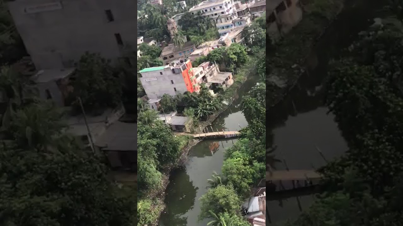 Ichamati River Pabna as of 19 Sep 2017 - Video Taken from Helicopter ...