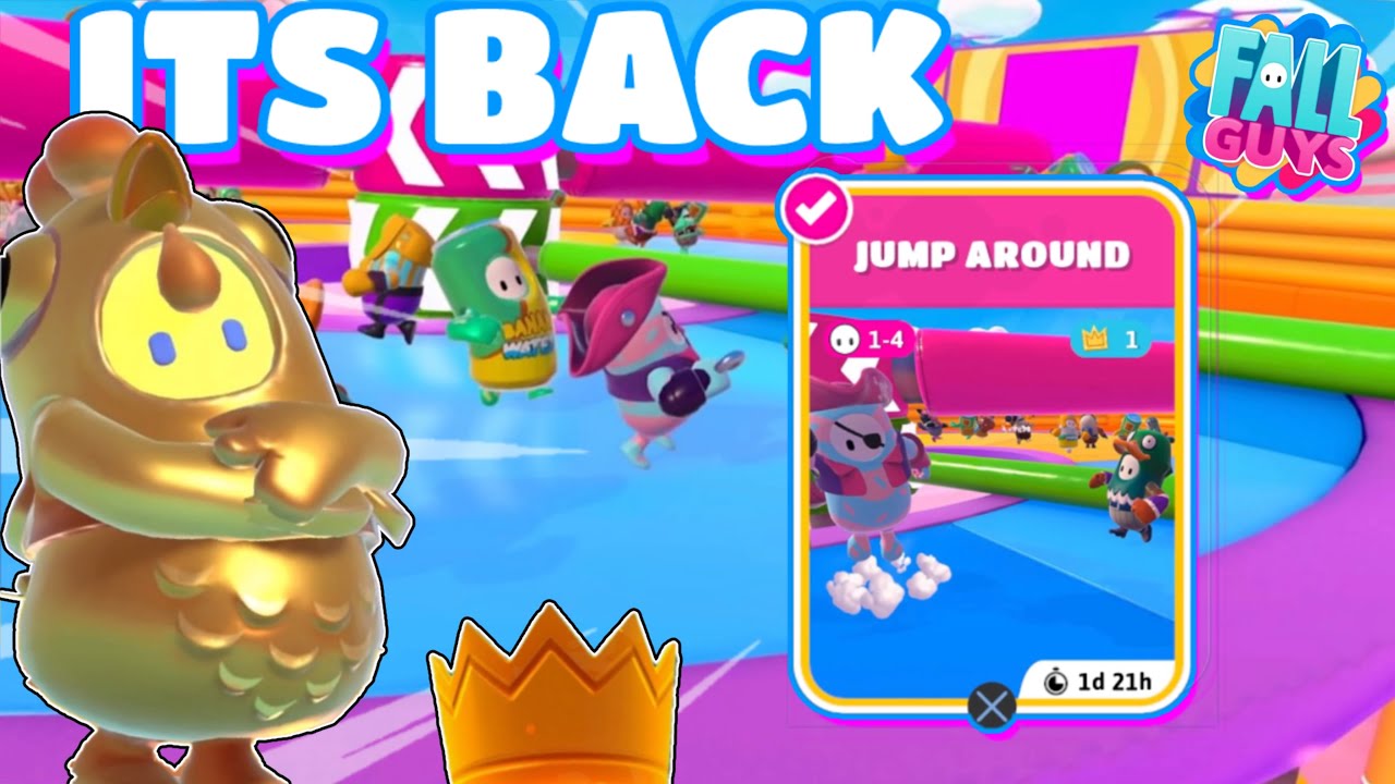 Fall Guys Jump Around Is Back - YouTube