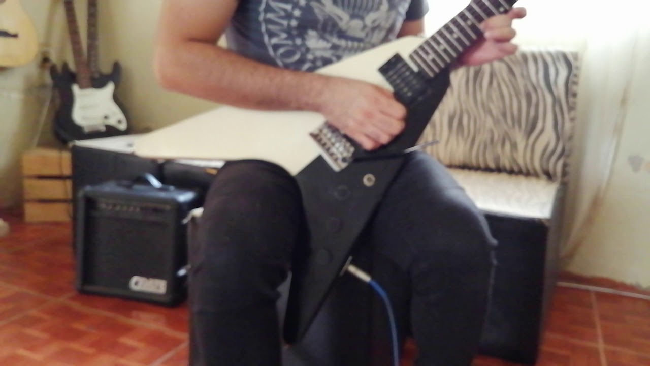 Guitarra arbor flying v 80s - YouTube