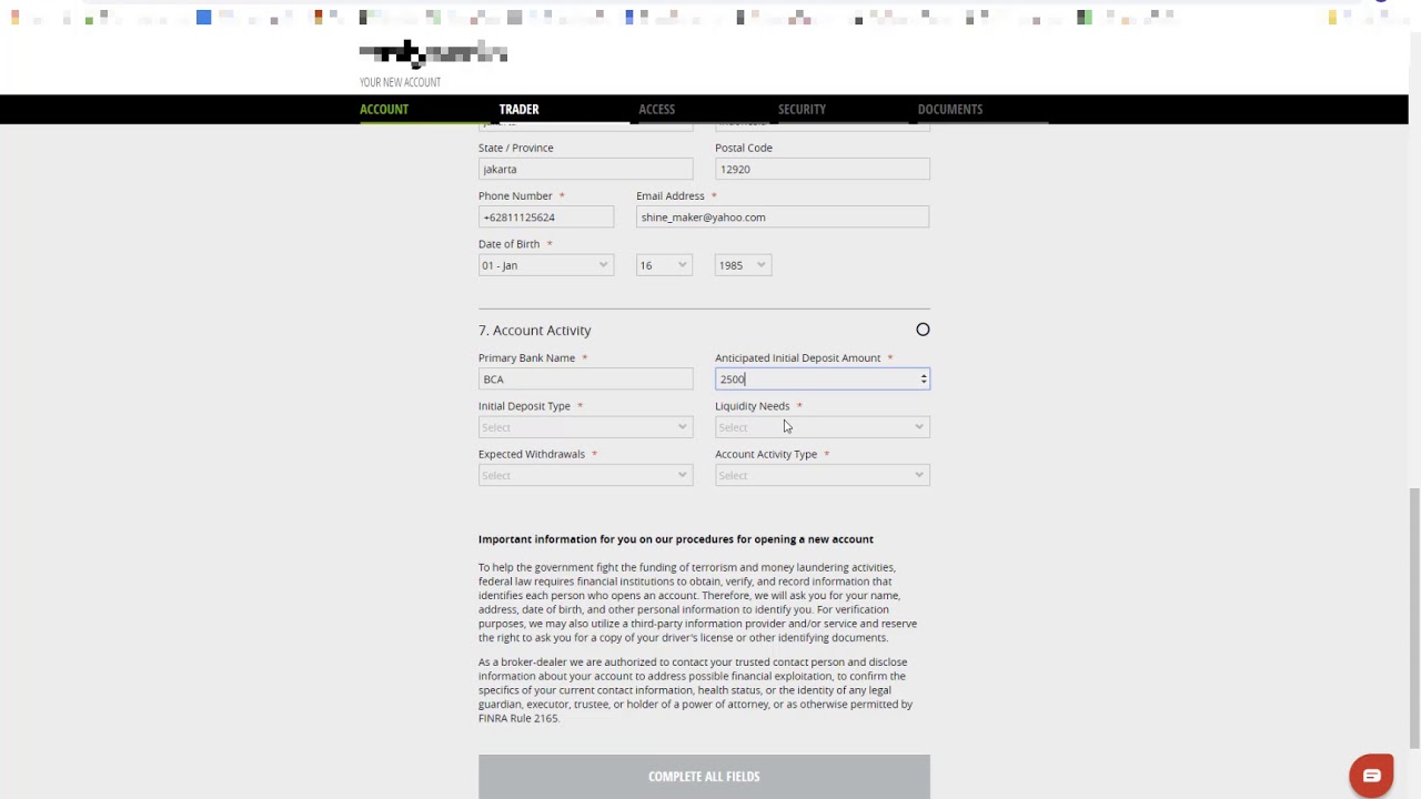 Open account di tastywork - YouTube