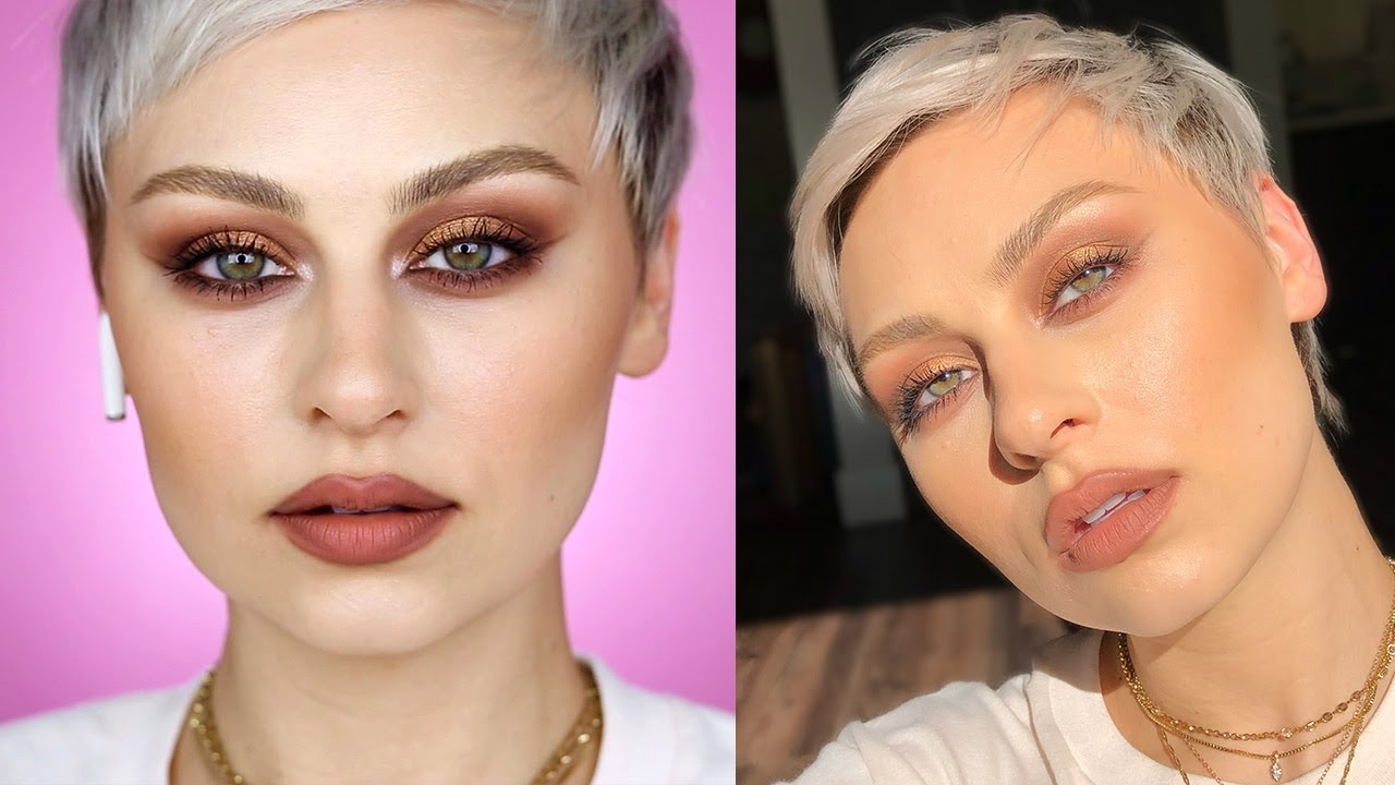 I did a full face of makeup using only Powder for some reason... - YouTube