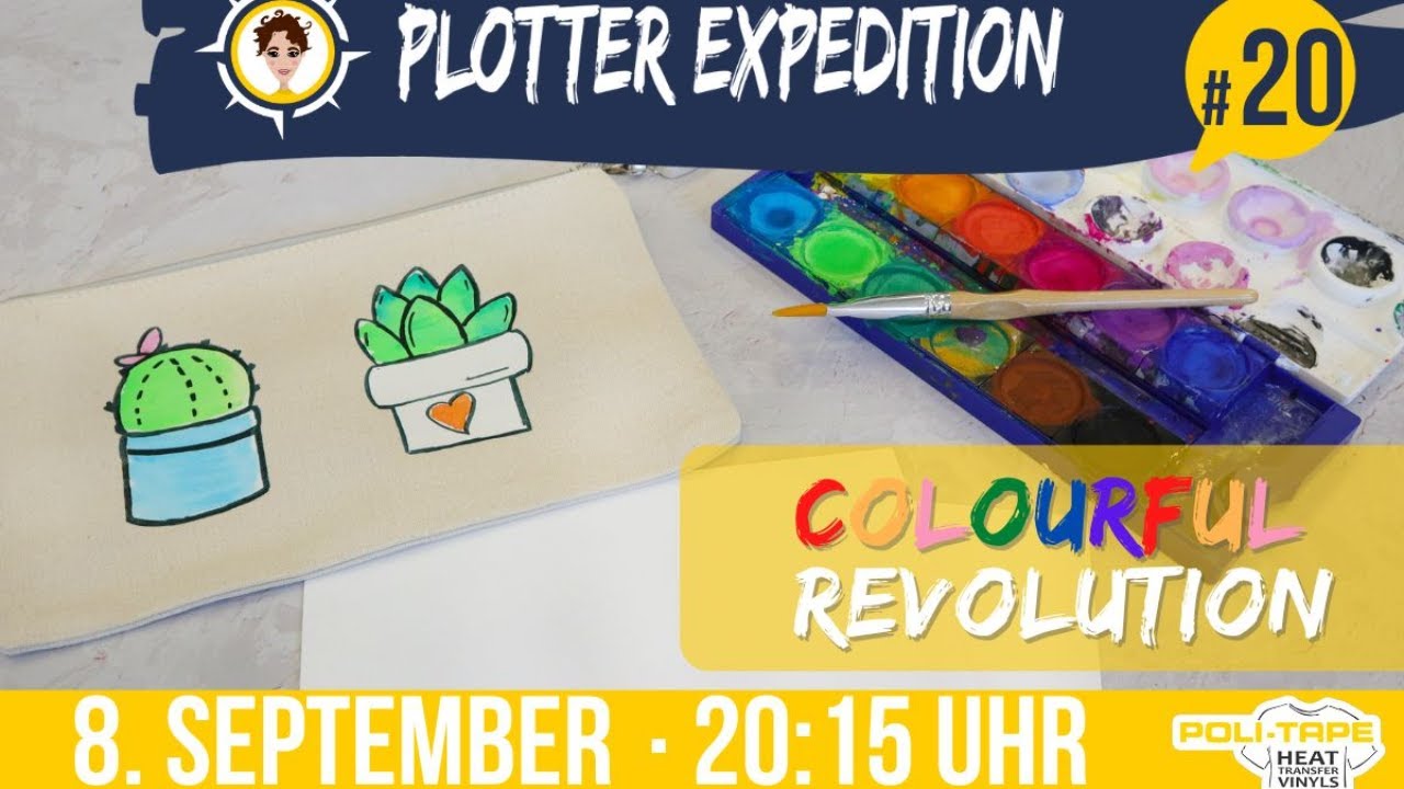 Plotter Expedition #20 - Colourful Revolution - YouTube