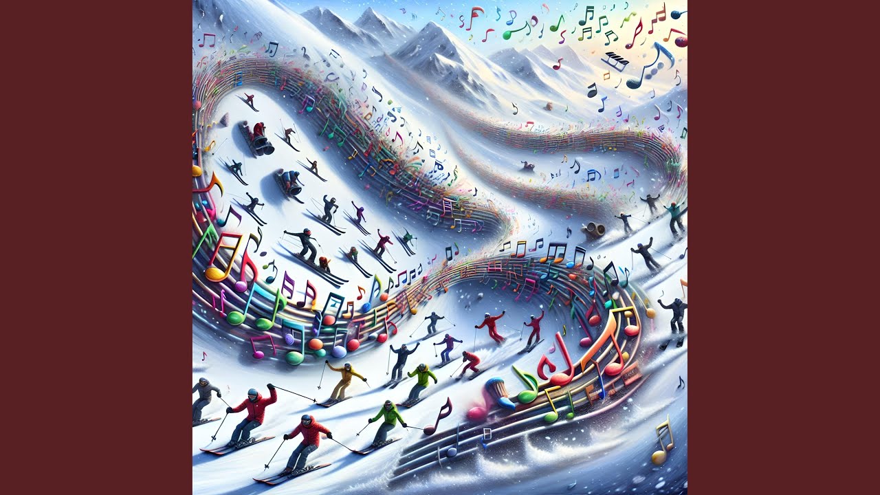Skiing Song, I Love Skiing Game, We Love Sports, Skiing Game Song - YouTube
