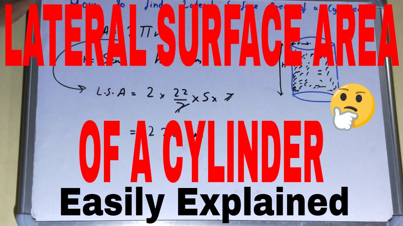 Find lateral surface area of cylinder|Lateral surface area of cylinder ...