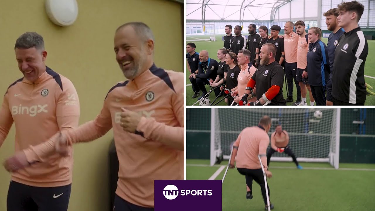 "IT'S A COMMUNITY, IT'S A FAMILY" 💙 Joe Cole & Wayne Bridge meet ...