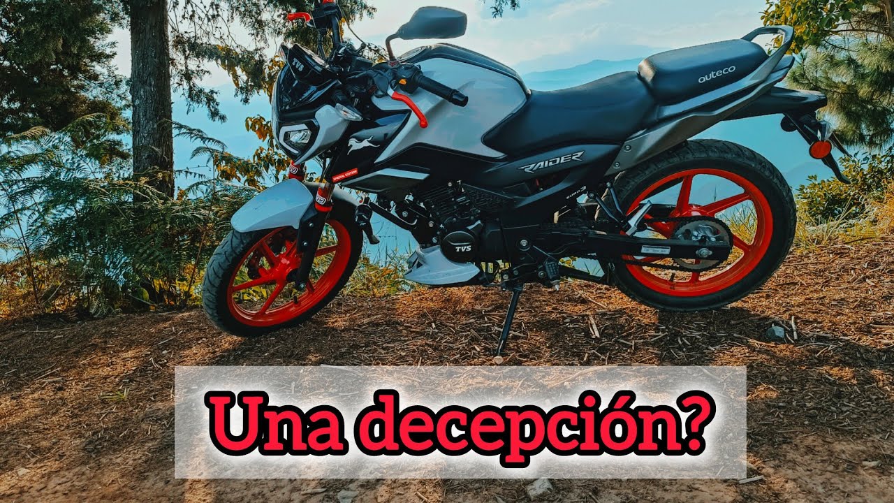 TVS RAIDER 125 | QUE TAL ME HA SALIDO | COMO PROPIETARIO LA RECOMIENDO ...